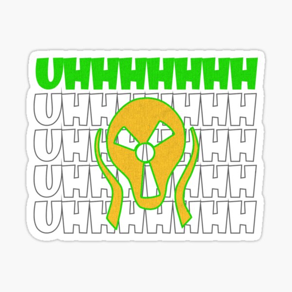 "Uhhhhhhh Sticker" Sticker for Sale by LillyByy | Redbubble