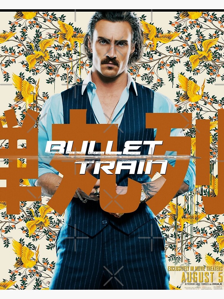 "Bullet Train " Poster for Sale by Aeyssa | Redbubble