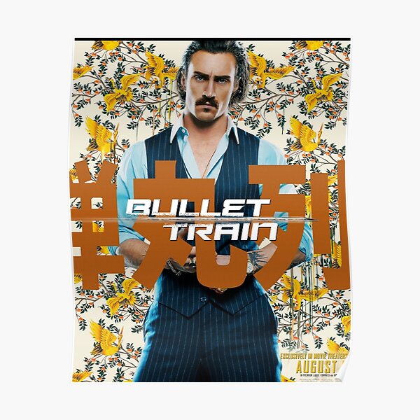 "Bullet Train " Poster for Sale by Aeyssa | Redbubble