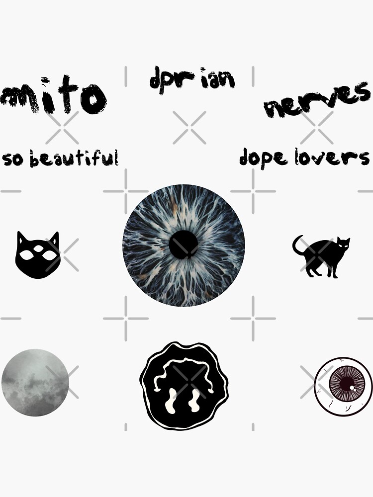 "DPR IAN MITO Moodswings in this Order Sticker Pack" Sticker for Sale by pingupop | Redbubble