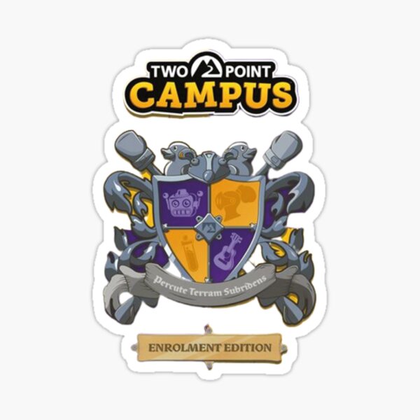 "two point campus" Sticker for Sale by onlydrawning | Redbubble