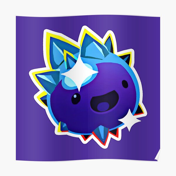 "slime crystal Slime Rancher" Poster for Sale by Dizzaa | Redbubble