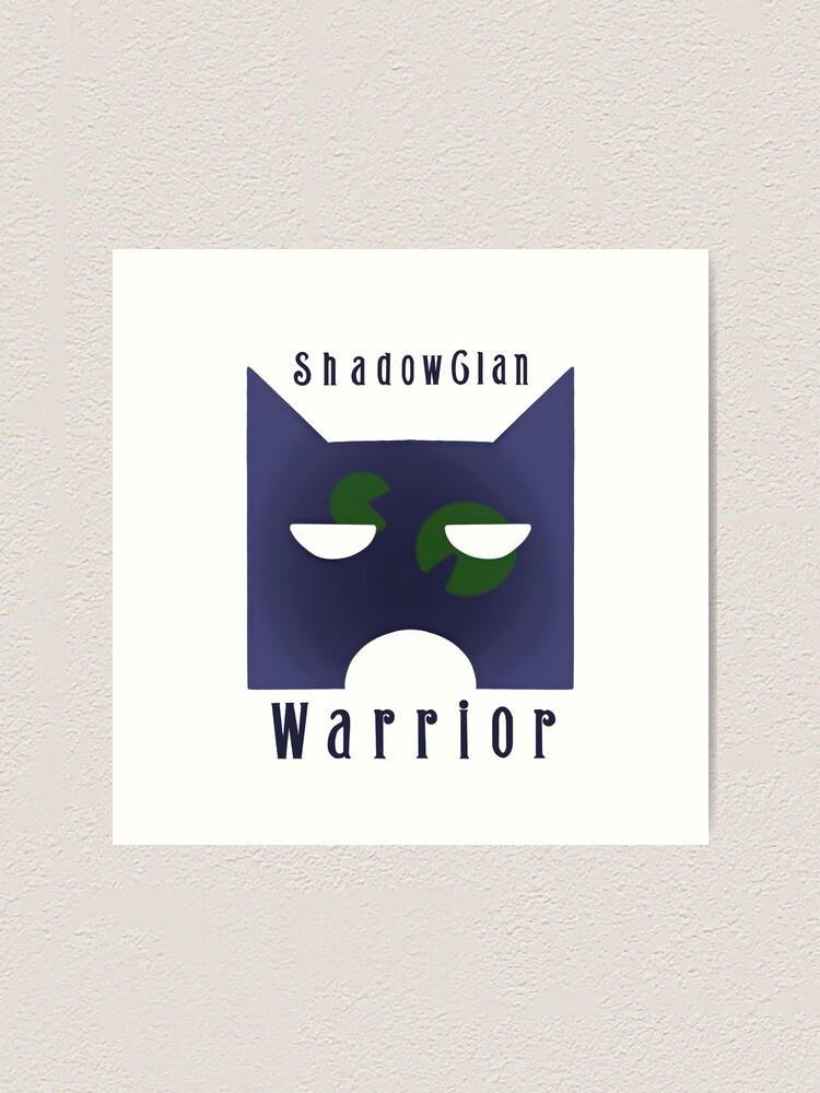 "ShadowClan Logo" Art Print for Sale by TheGryphon | Redbubble