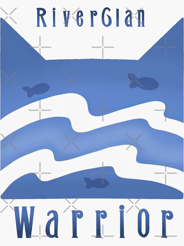 "RiverClan Logo" Sticker for Sale by TheGryphon | Redbubble