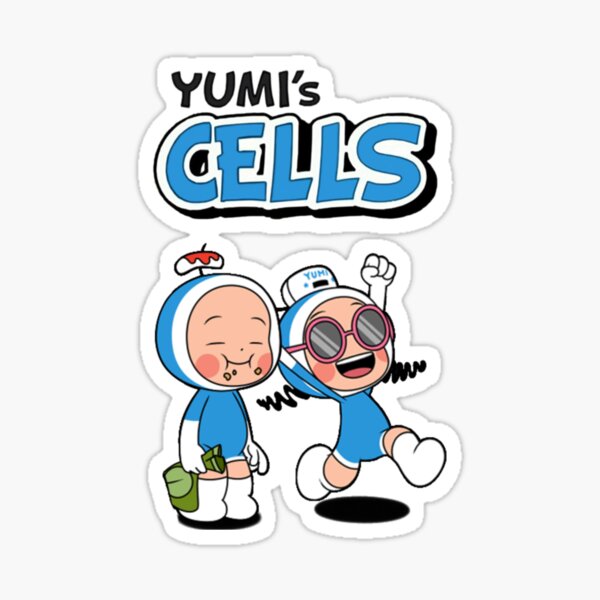 "Yumi_s cells Cute Hppy Characters " Sticker for Sale by RandiHoffm ...
