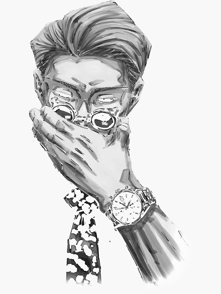 "Jujutsu Kaisen Nanami - Kento Nanami - Anime" Sticker for Sale by ...