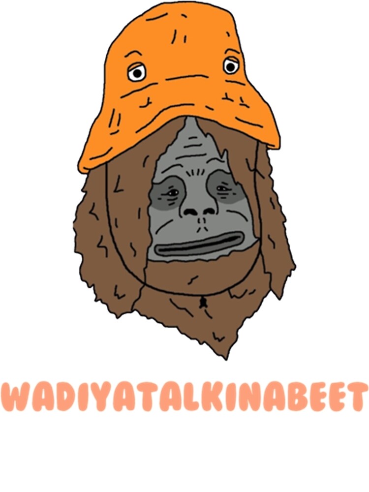 Sassy The Sasquatch Wadiyatalkingabeet Poster For Sale By Florenceknitts Redbubble