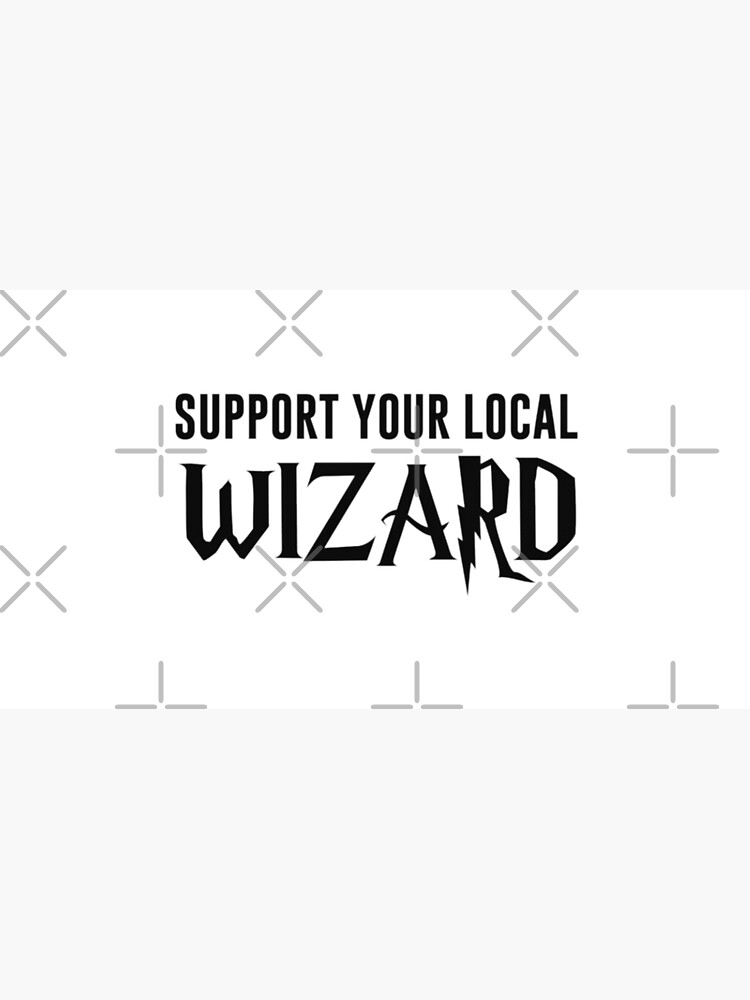"Support Your Local Wizard" Cap for Sale by LocalWizard | Redbubble