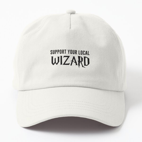 "Support Your Local Wizard" Cap for Sale by LocalWizard | Redbubble