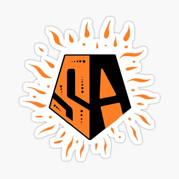 "SA" Sticker von heja4-15 | Redbubble