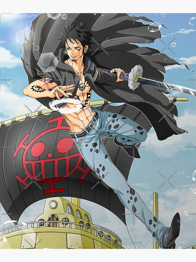 " Trafalgar D. Water Law | One Piece" Art Print for Sale by Medshop-art ...