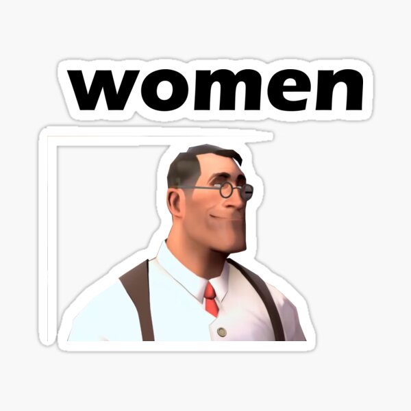 "women hahahaha" Sticker for Sale by first-emma | Redbubble