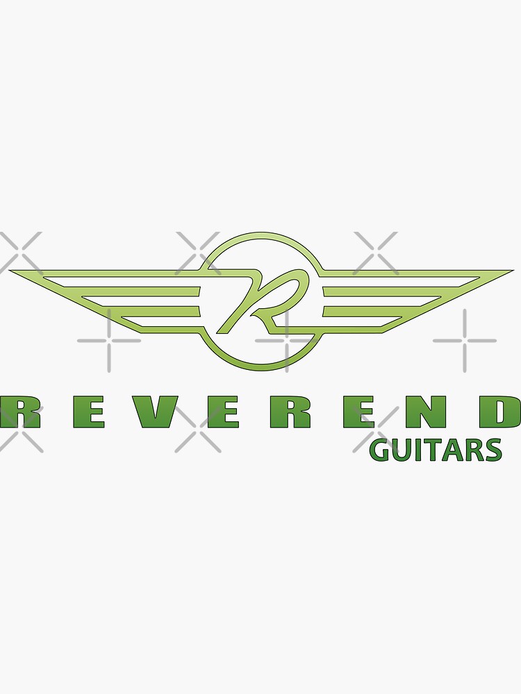"Reverend Logo" Sticker for Sale by wasisnt | Redbubble