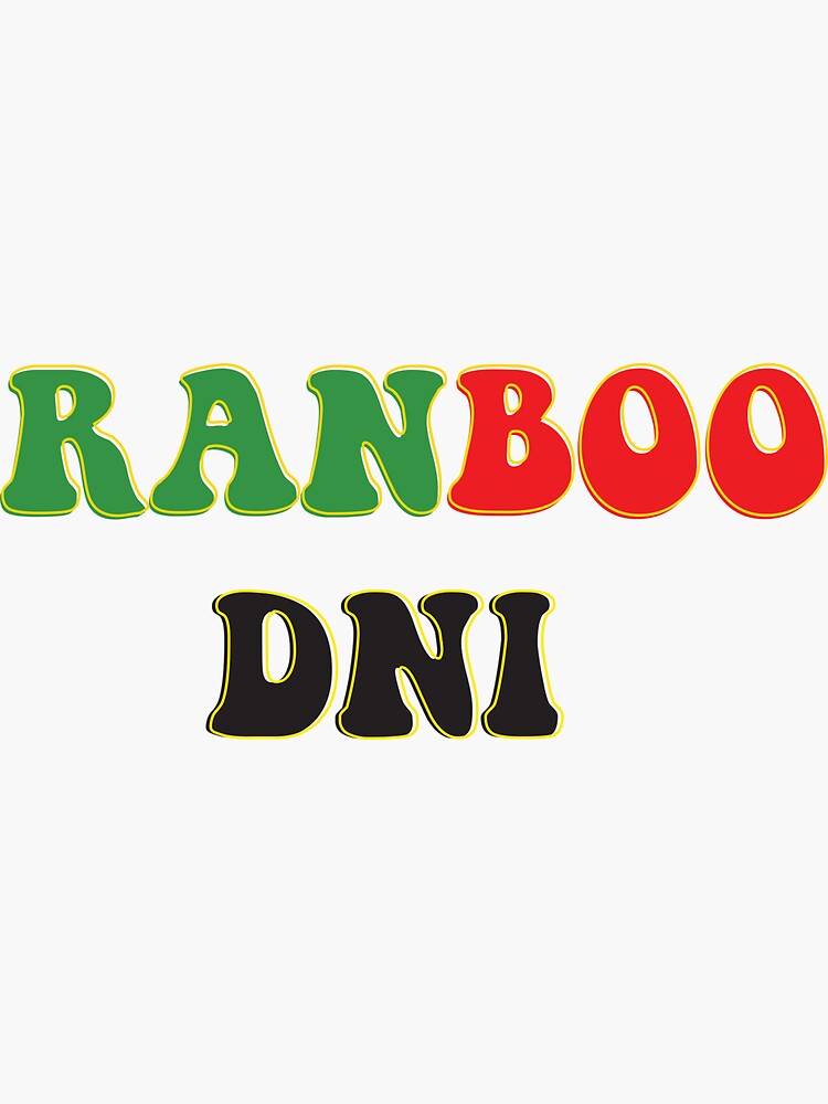 "Ranboo DNI " Sticker for Sale by Art-designs10 | Redbubble