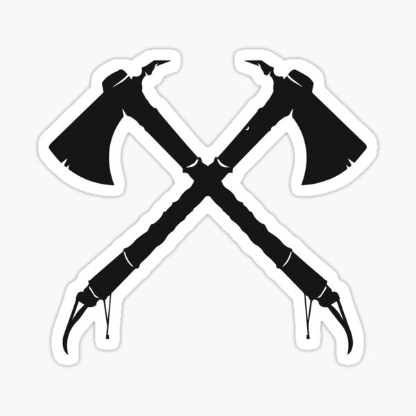 "Tomahawks" Sticker for Sale by Alphashooter99 | Redbubble