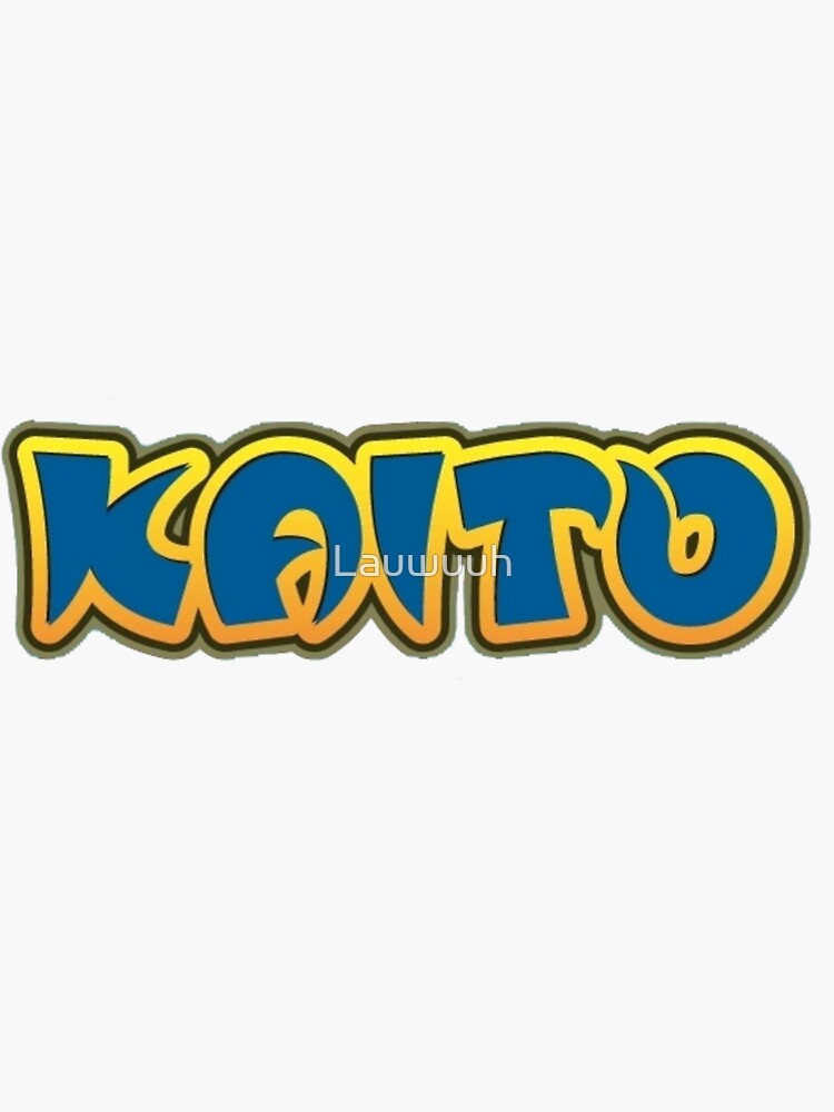"KAITO V1 logo" Sticker for Sale by Lauwuuh | Redbubble