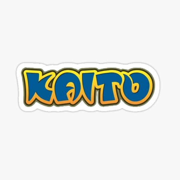 "KAITO V1 logo" Sticker for Sale by Lauwuuh | Redbubble
