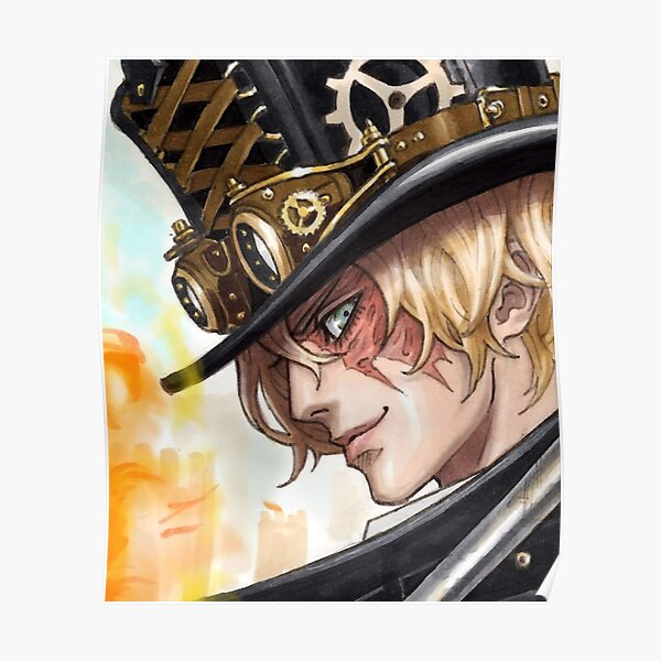 "sabo | One Piece" Poster for Sale by Medshop-art | Redbubble