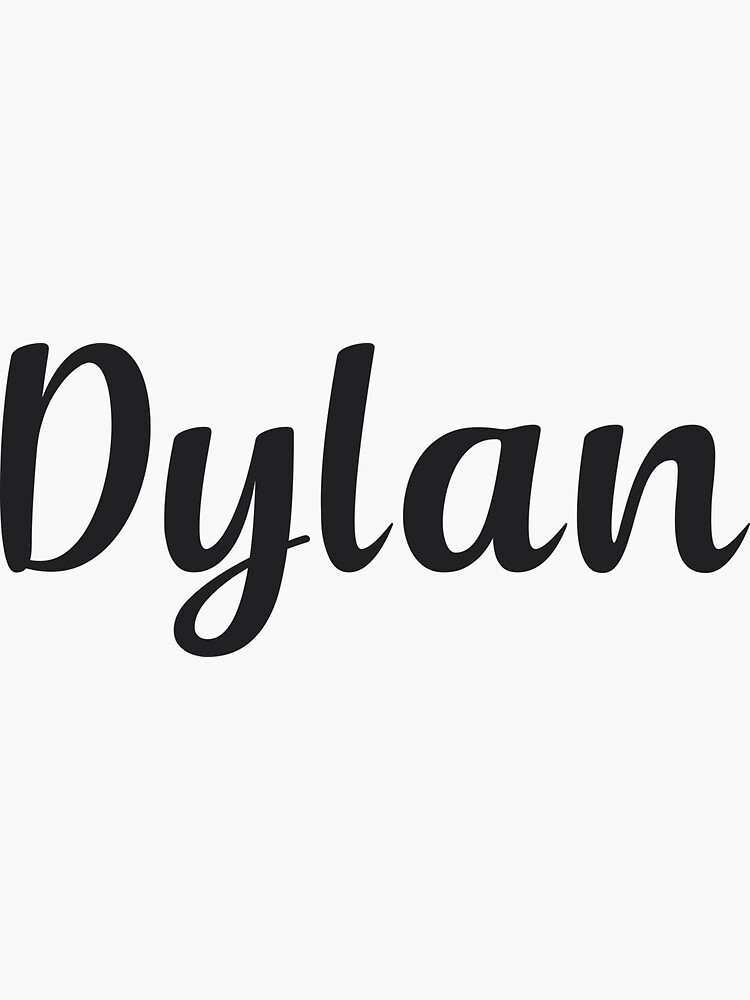 "Dylan" Sticker for Sale by 99Posters | Redbubble