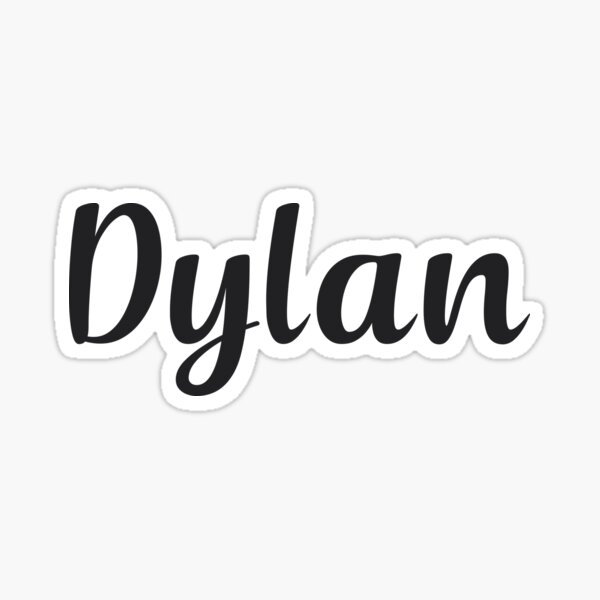 "Dylan" Sticker for Sale by 99Posters | Redbubble