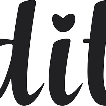 "Edith" Sticker for Sale by 99Posters | Redbubble