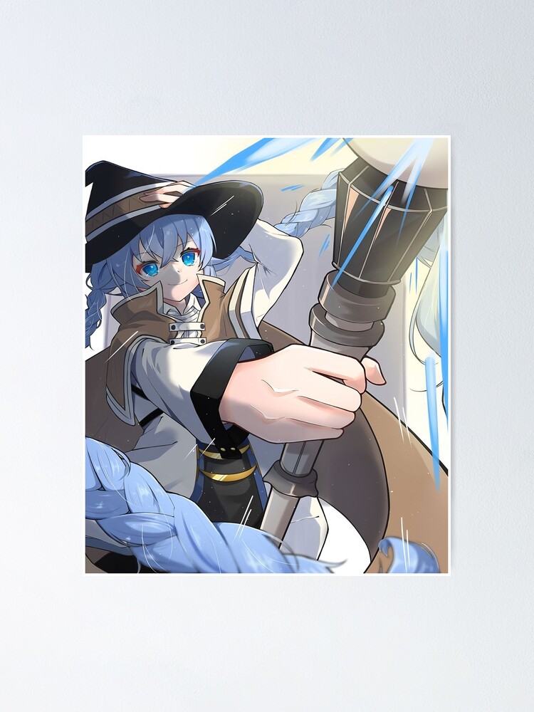 "mushoku tensei roxy art" Poster for Sale by RBBCH | Redbubble