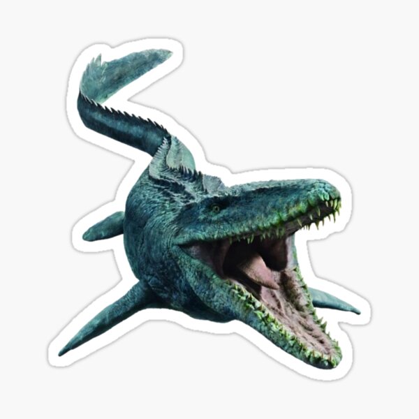 "Mosasaurus" Sticker for Sale by Palmyr | Redbubble
