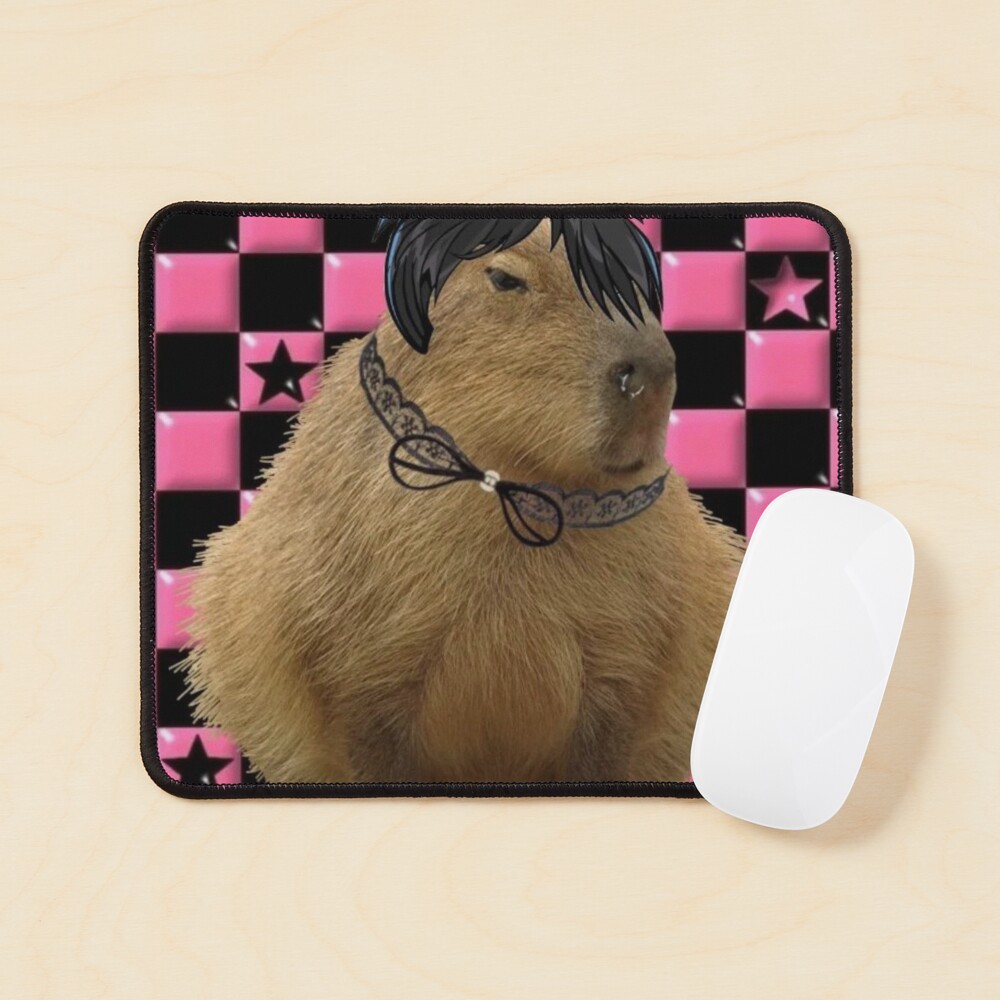 "Emo Capybara" Sticker for Sale by michelles2321 | Redbubble
