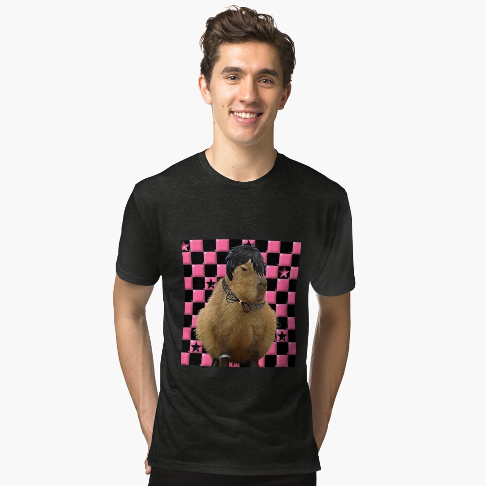 "Emo Capybara" Sticker for Sale by michelles2321 | Redbubble