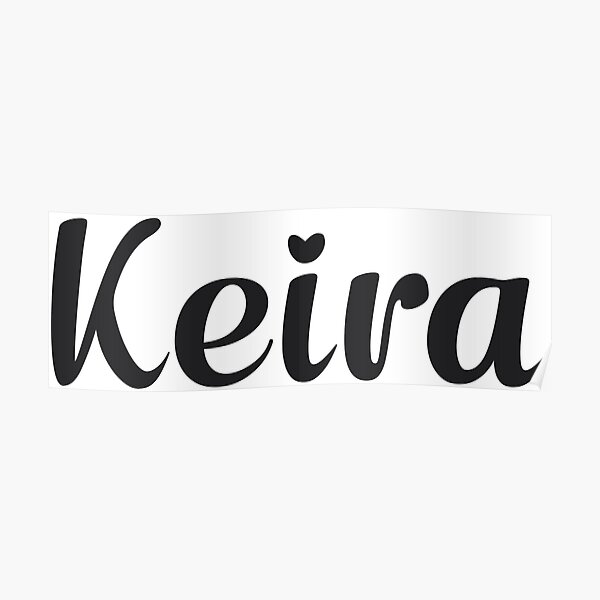 "Keira" Poster for Sale by 99Posters | Redbubble