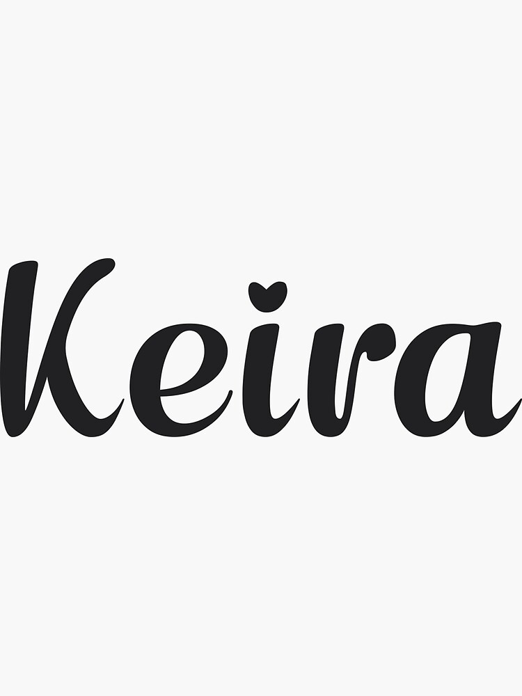 "Keira" Sticker for Sale by 99Posters | Redbubble