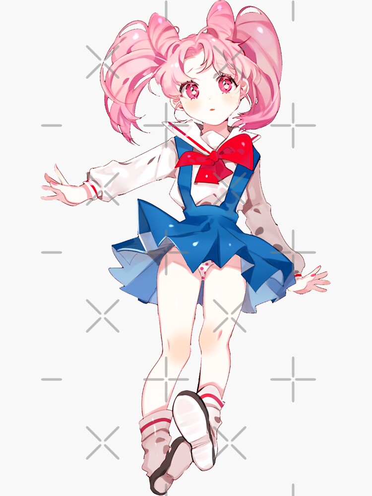 "Chibiusa Tsukino - Sailor Chibi Moon" Sticker for Sale by LittleDelta ...