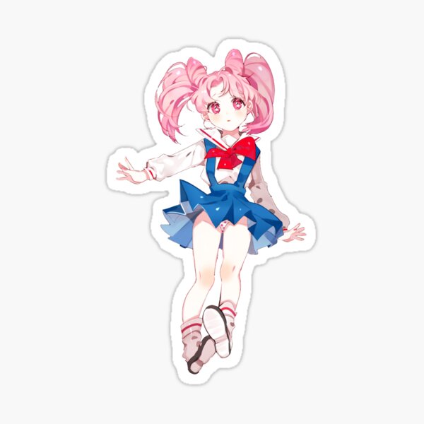 "Chibiusa Tsukino - Sailor Chibi Moon" Sticker for Sale by LittleDelta ...