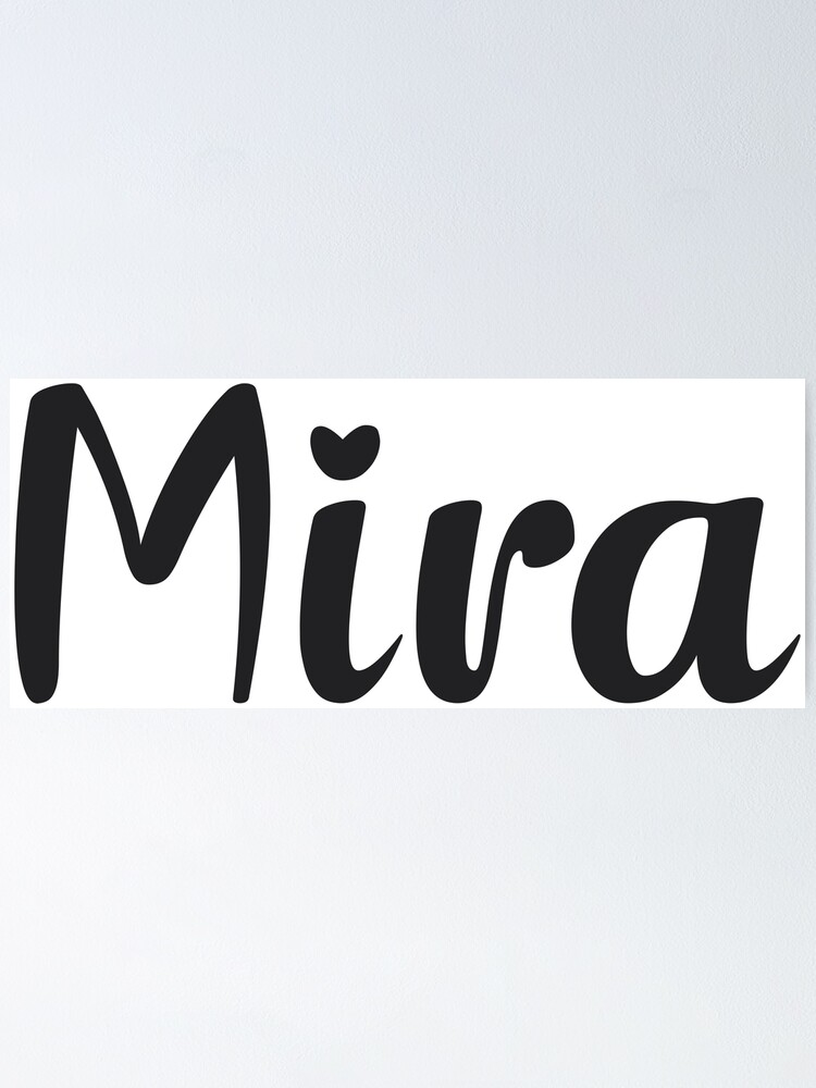 "Mira" Poster for Sale by 99Posters | Redbubble