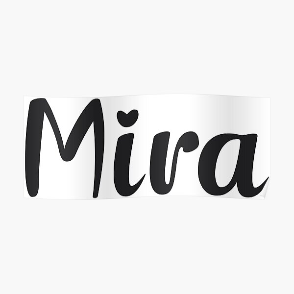 "Mira" Poster for Sale by 99Posters | Redbubble