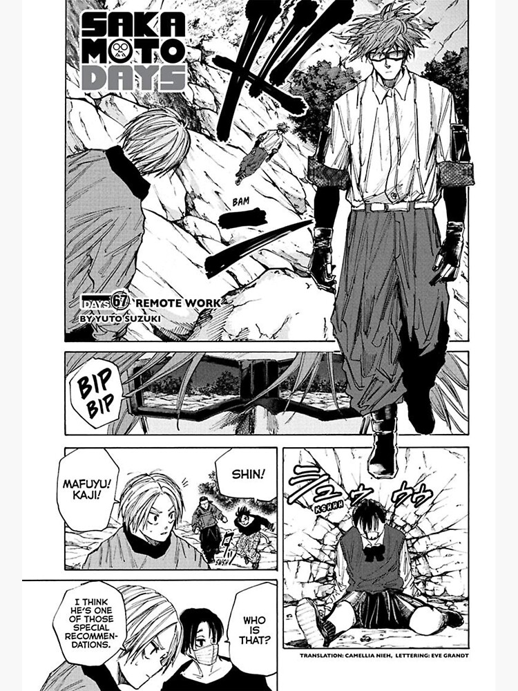 "SAKAMOTO DAYS" Sticker for Sale by sumikoogasawara | Redbubble