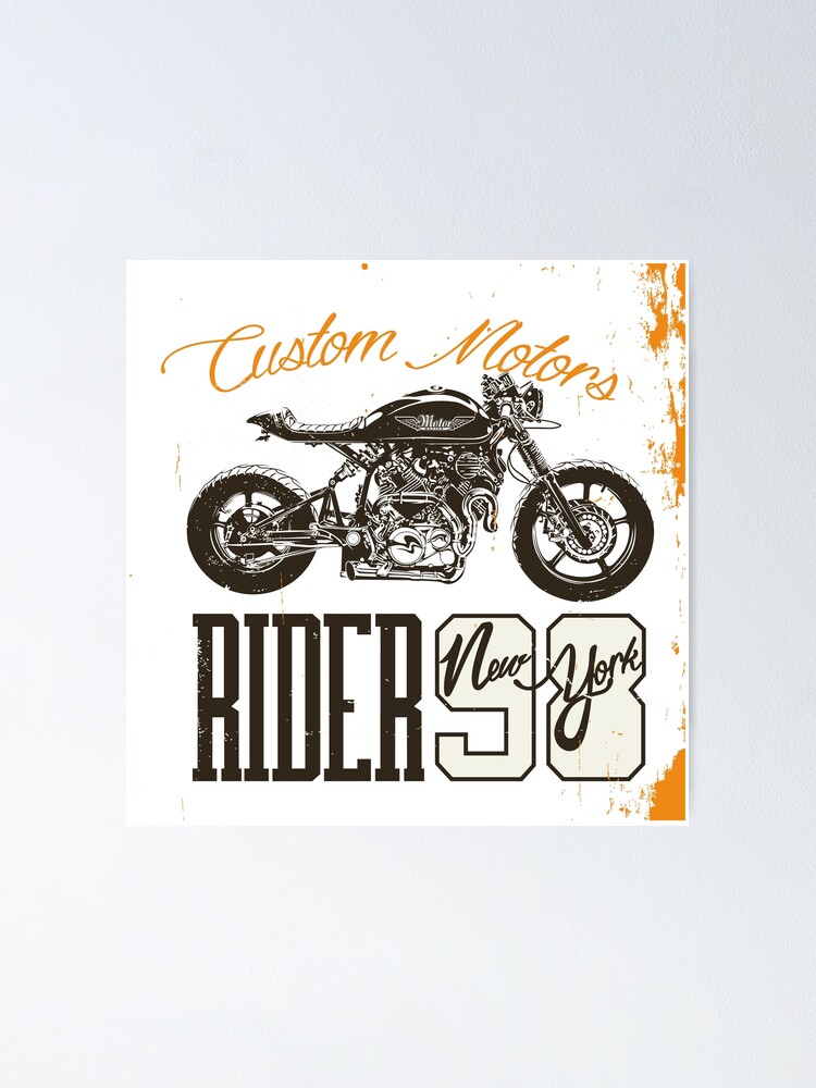 "Custom Motors" Poster for Sale by Ayian | Redbubble