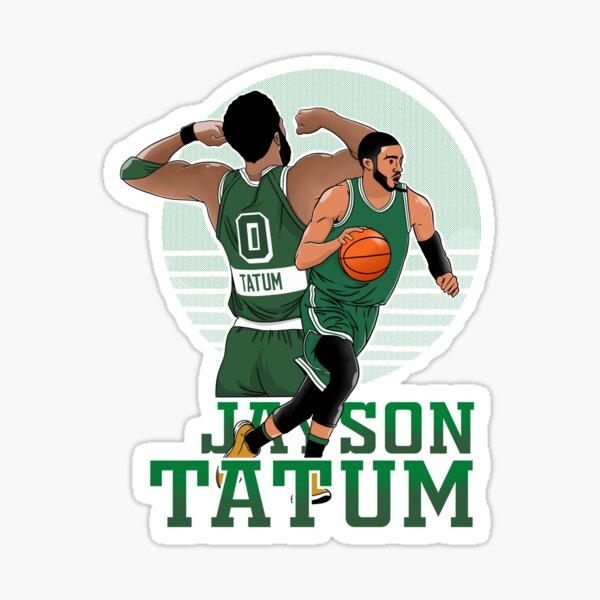 "Jayson Tatum Bootleg Graphic" Sticker for Sale by SportUniverse3 ...