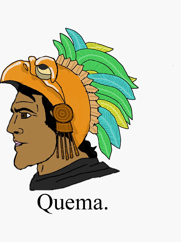 "Yes Chad Aztec Empire" Sticker for Sale by EasleyDesigns | Redbubble