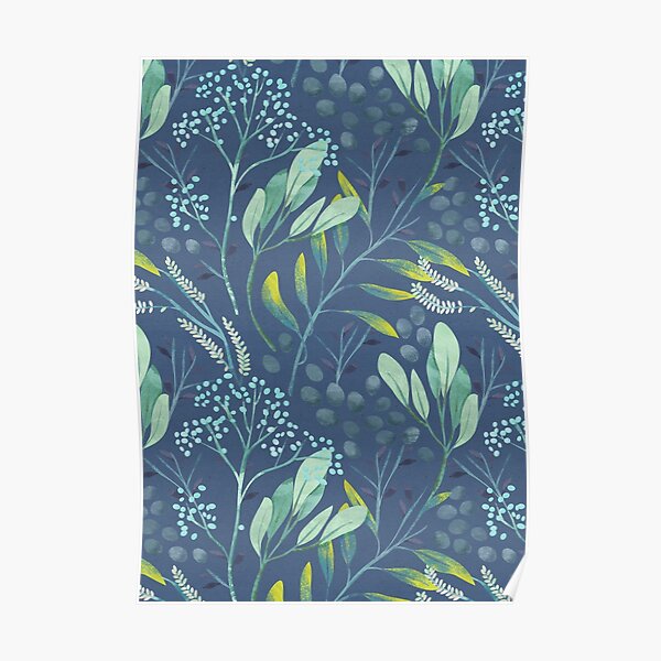 "Deep Blue" Poster by irtsya | Redbubble