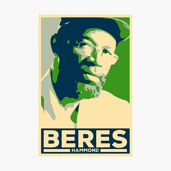 Lámina fotográfica «Iconos de Jamaica | Beres Hammond | cartel de la ...