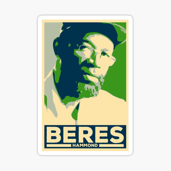Pegatina «Iconos de Jamaica | Beres Hammond | cartel de la ESPERANZA ...