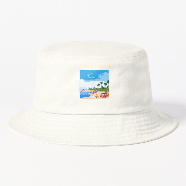 "vaccation time- retro 70s" Bucket Hat for Sale by -justb- | Redbubble