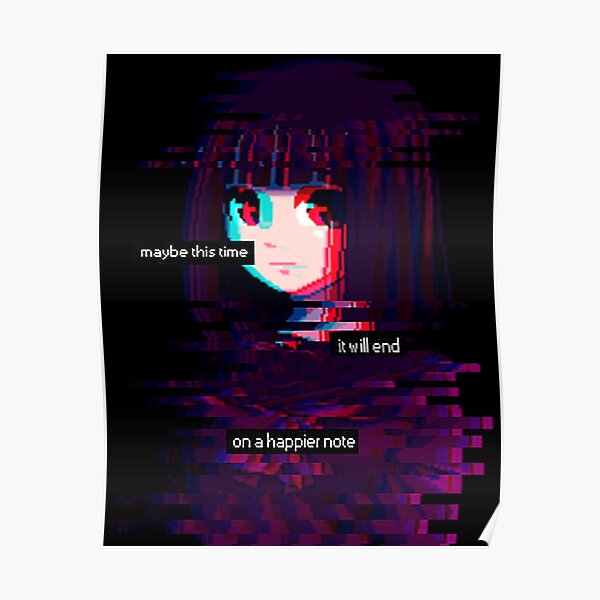 Póster «Anna Graem fallida (VA-11 Hall-A)» de hidexmian | Redbubble