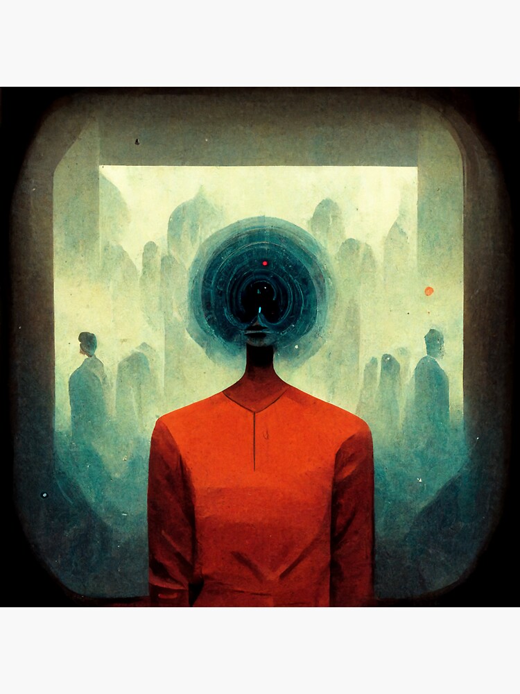 "The Limits of Human Perception" Sticker for Sale by existentailart ...