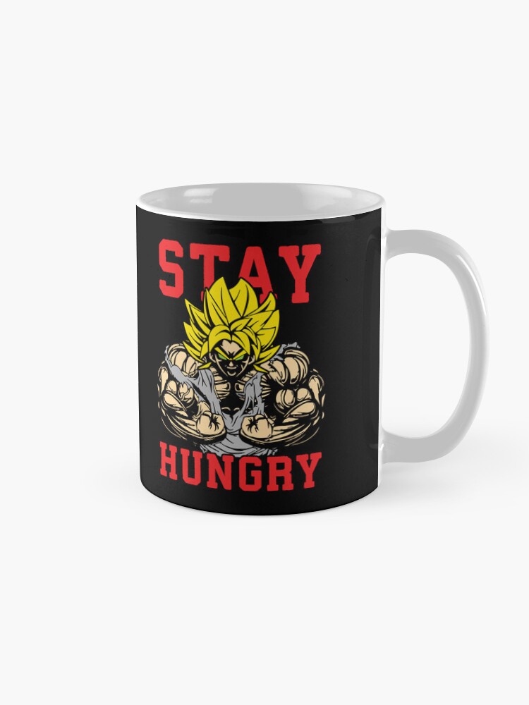 "Stay Hungry - Broly - Anime Gym Motivational" Coffee Mug for Sale by ...