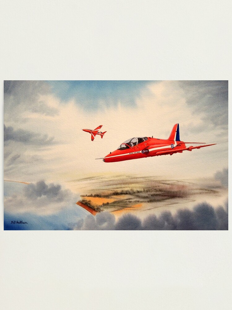"Bae Hawk T1a- The Red Arrows" Photographic Print by billholkham ...