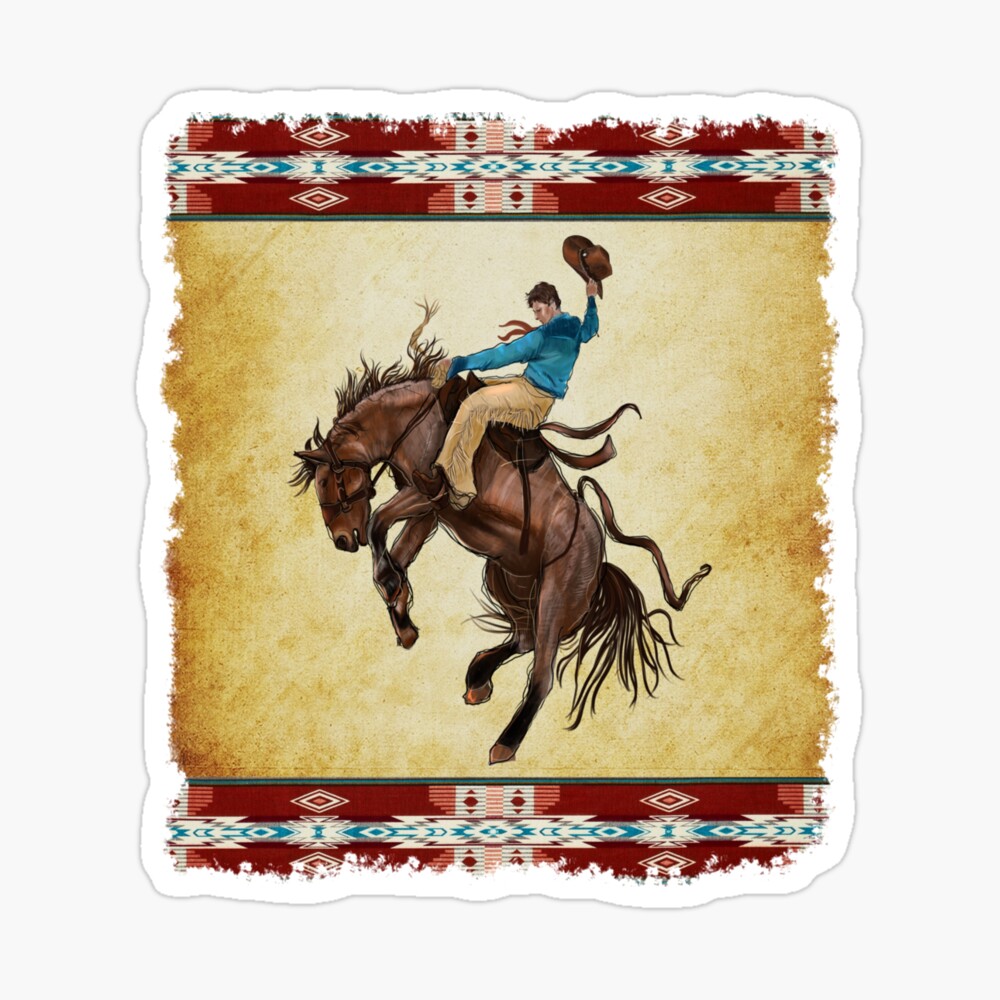 Native American Bronc Riders 289f