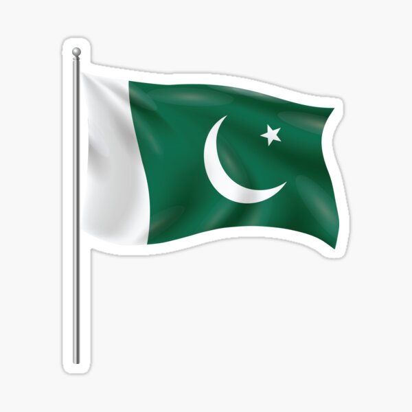 "Flag of Pakistan " Sticker for Sale by MalikSoniJ | Redbubble