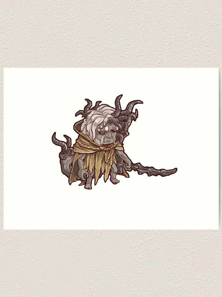 "Elden Ring - Chibi Margit the Fell Omen" Art Print for Sale by Kiske ...